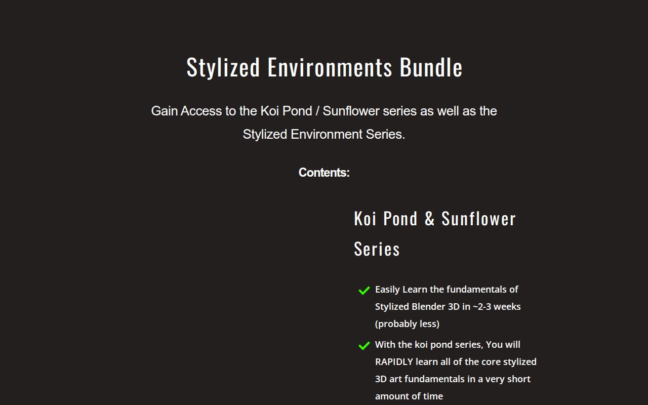 Stylized Environments Bundle